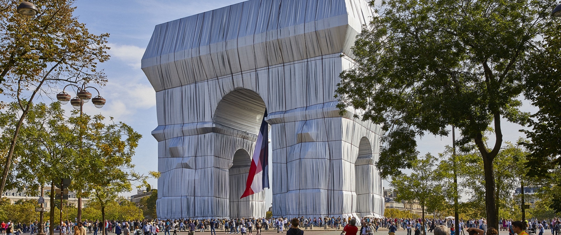 L'Arc de triomphe, Wrapped, Paris, 1961-2021