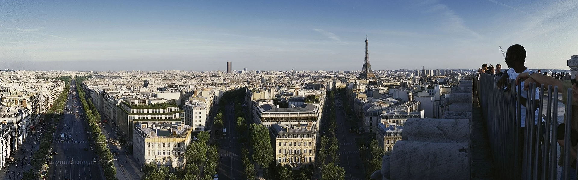 arc de triomphe view