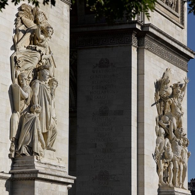 Welcome to the Arc de triomphe