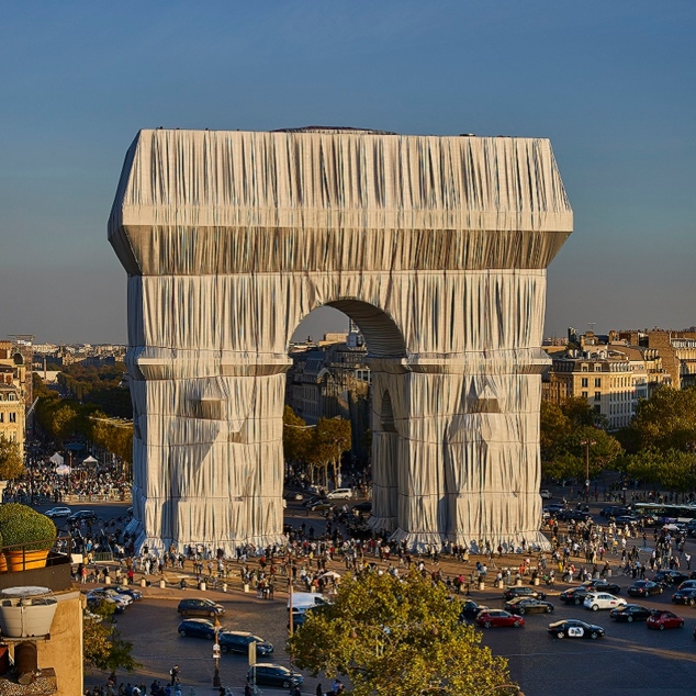 L'Arc de triomphe, Wrapped, Paris, 1961-2021