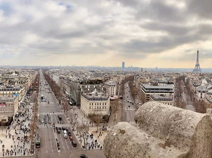 arc de triomphe viewing platform